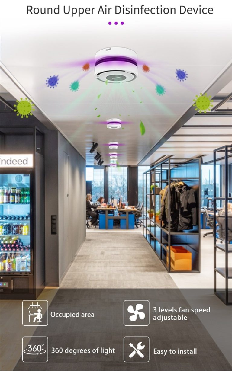 UVC Air Purifier - Hospital and F&B Cleaning & Sanitising. Simplified.